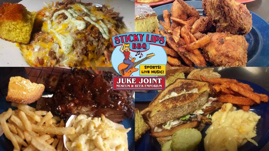 Sticky Lips BBQ for half off!