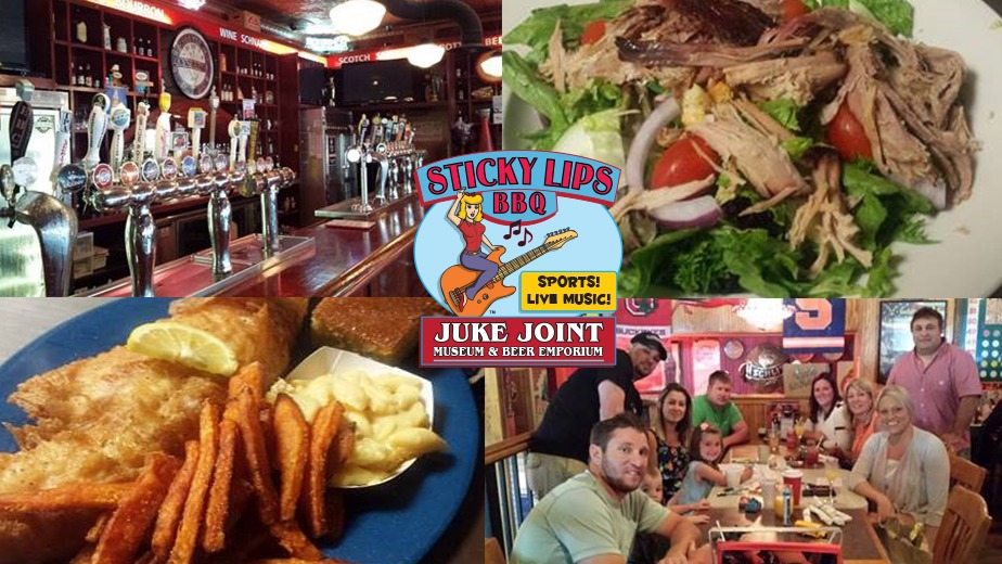 Sticky Lips BBQ for half off!