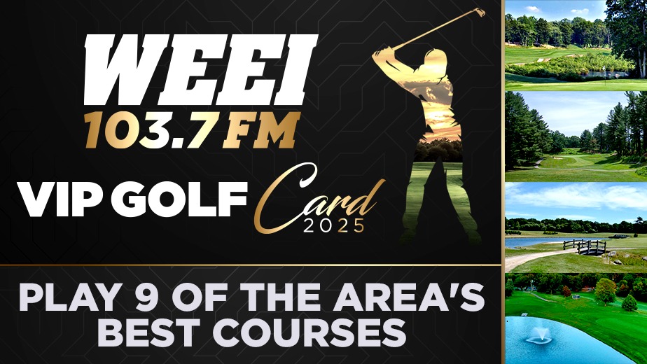 PLAY THE AREA'S BEST COURSES WITH THE WEEI VIP GOLF CARD
