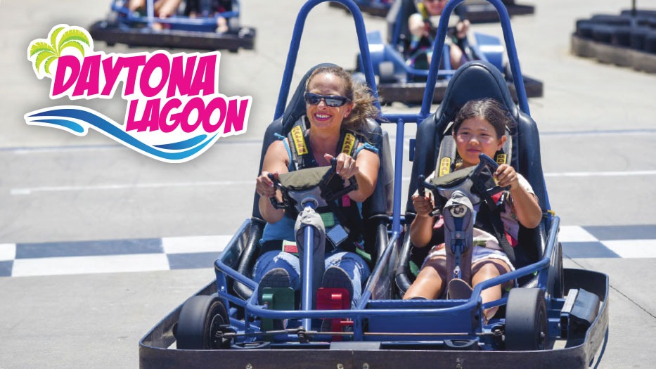 Get 2 one-day all day fun park wristbands for the price of 1!
